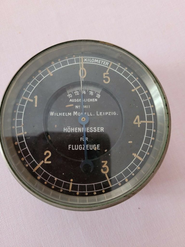 Höhenmesser, W.Morell, 5000m, 1917 | Deutscheluftwaffe